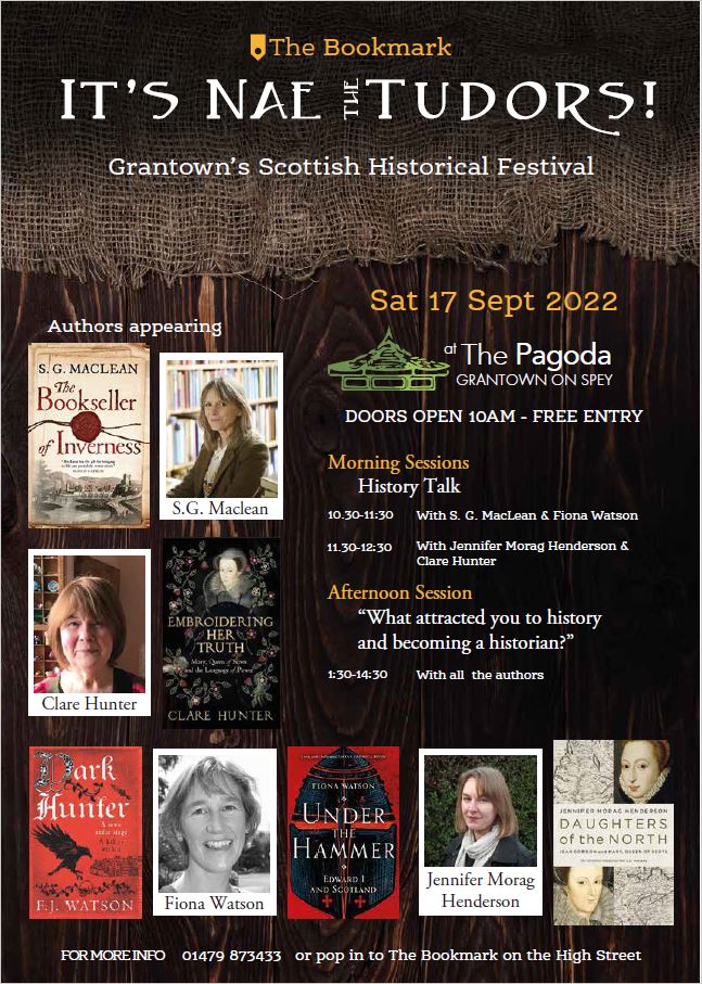 talks in September – update – Jennifer Morag Henderson