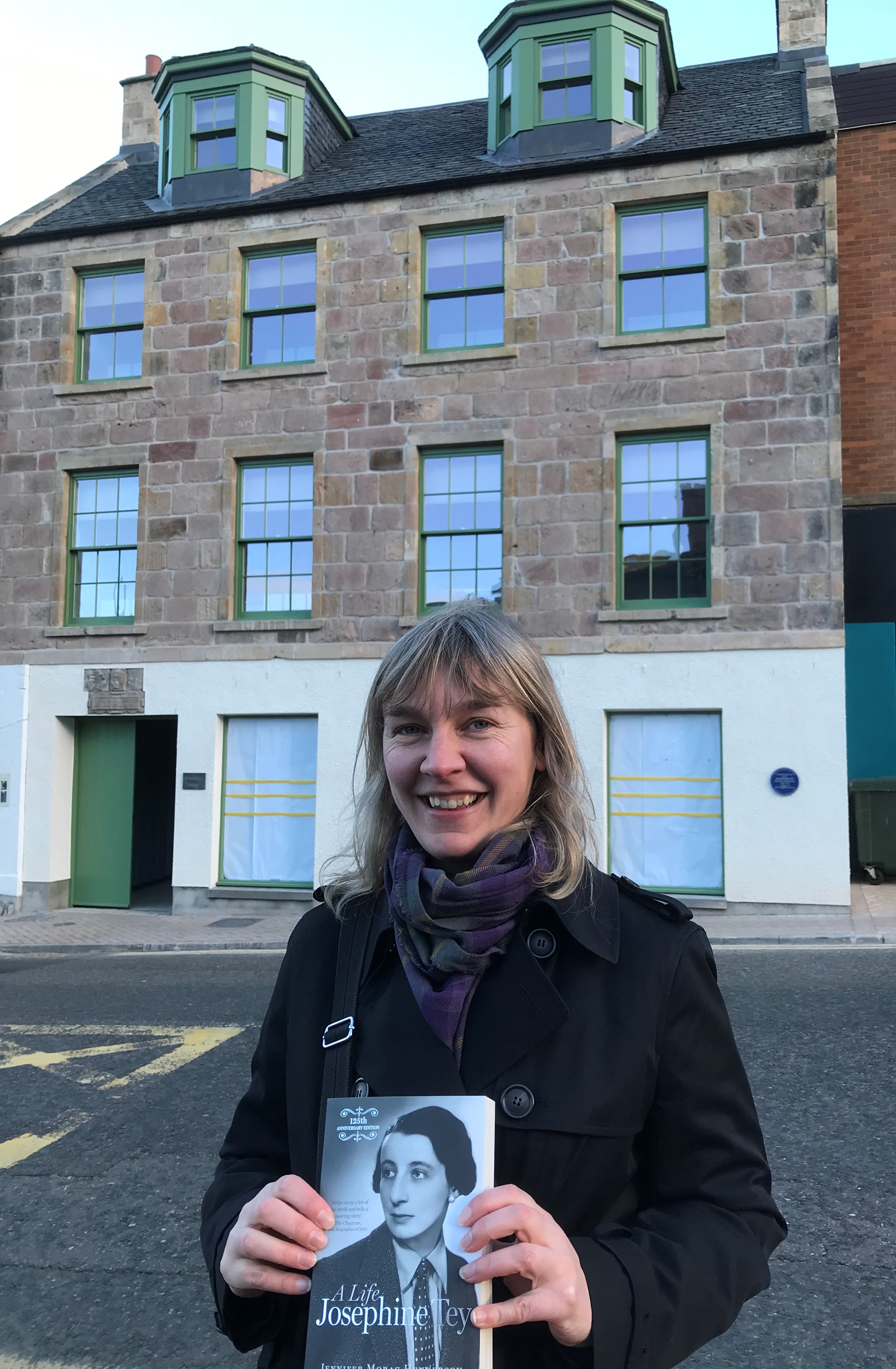 Blue Plaque for Josephine Tey in place in Inverness! – Jennifer Morag ...